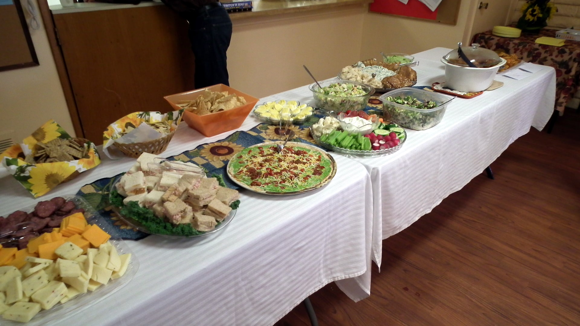 Potluck before Bible Study - Club Zion Community Church